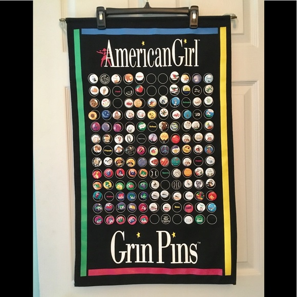 My American Girl Grin Pin Collection! – Michelle's House of Miniatures